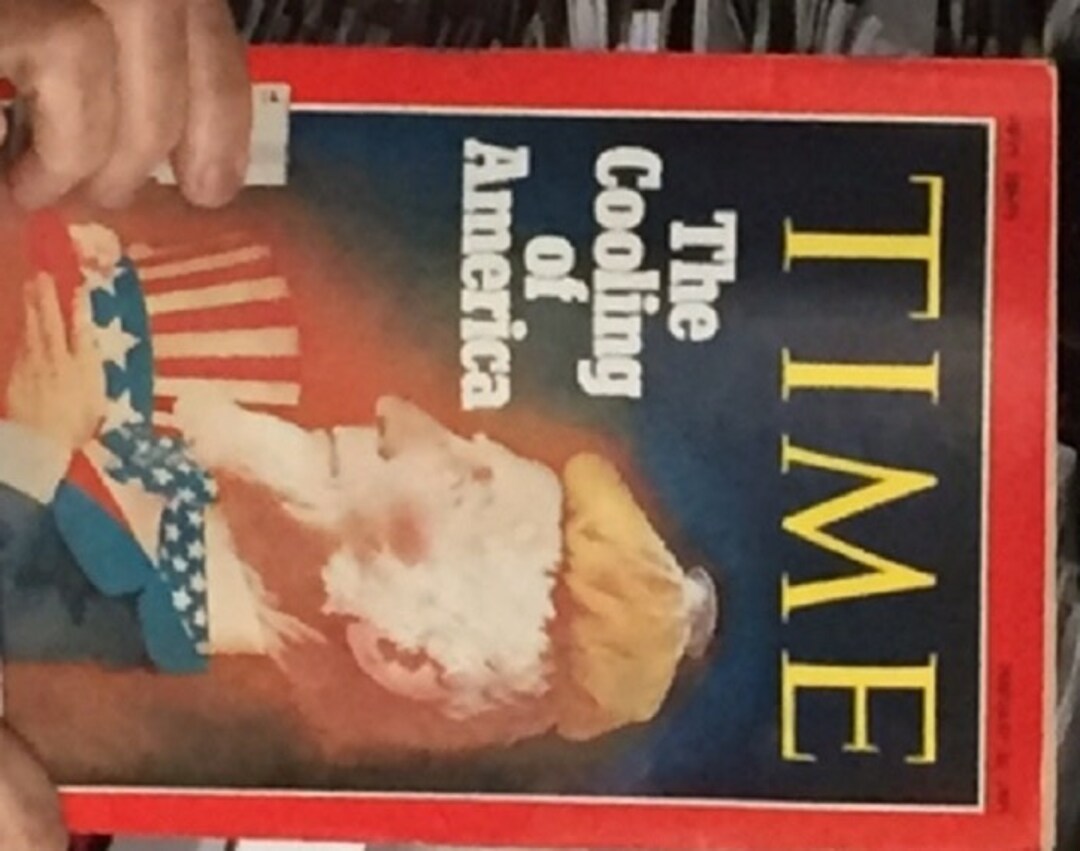Time Magazine February 22, 1971 Cooling of America - Etsy