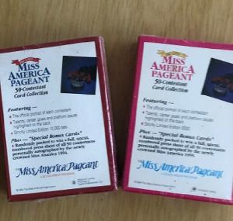 1994 Miss America Pageant 50 Contestant Card Collection New - Etsy