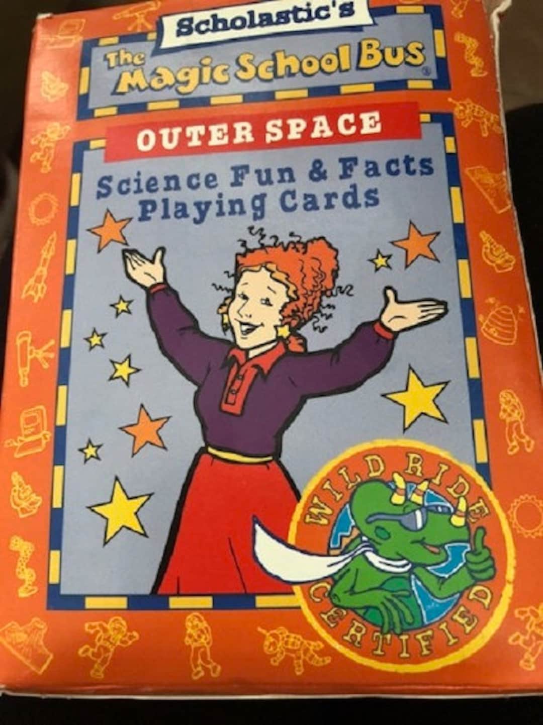 Magic School Bus Playing Cards Outer Space Science Facts 1996 - Etsy