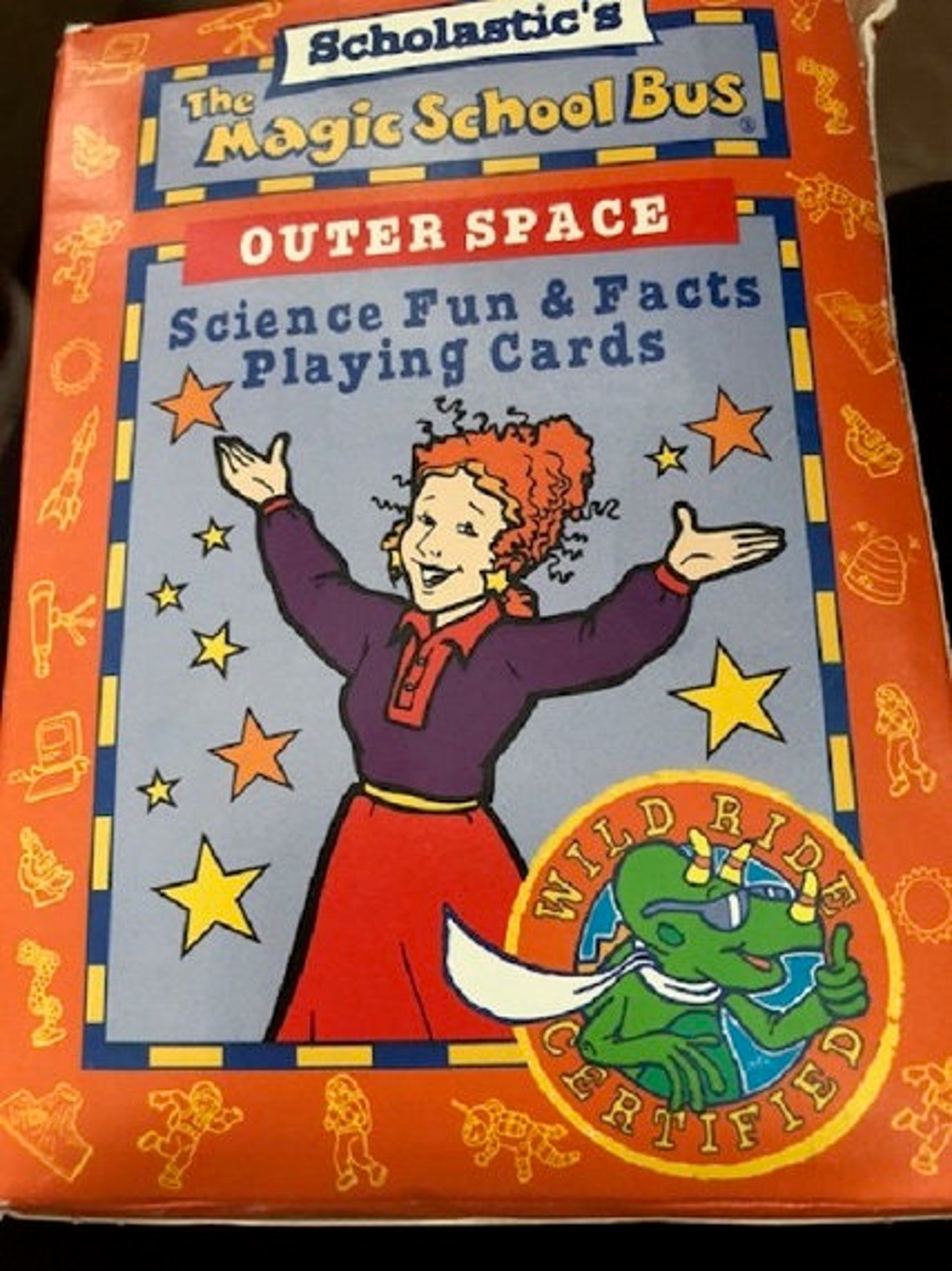 Magic School Bus Playing Cards Outer Space Science Facts 1996 - Etsy
