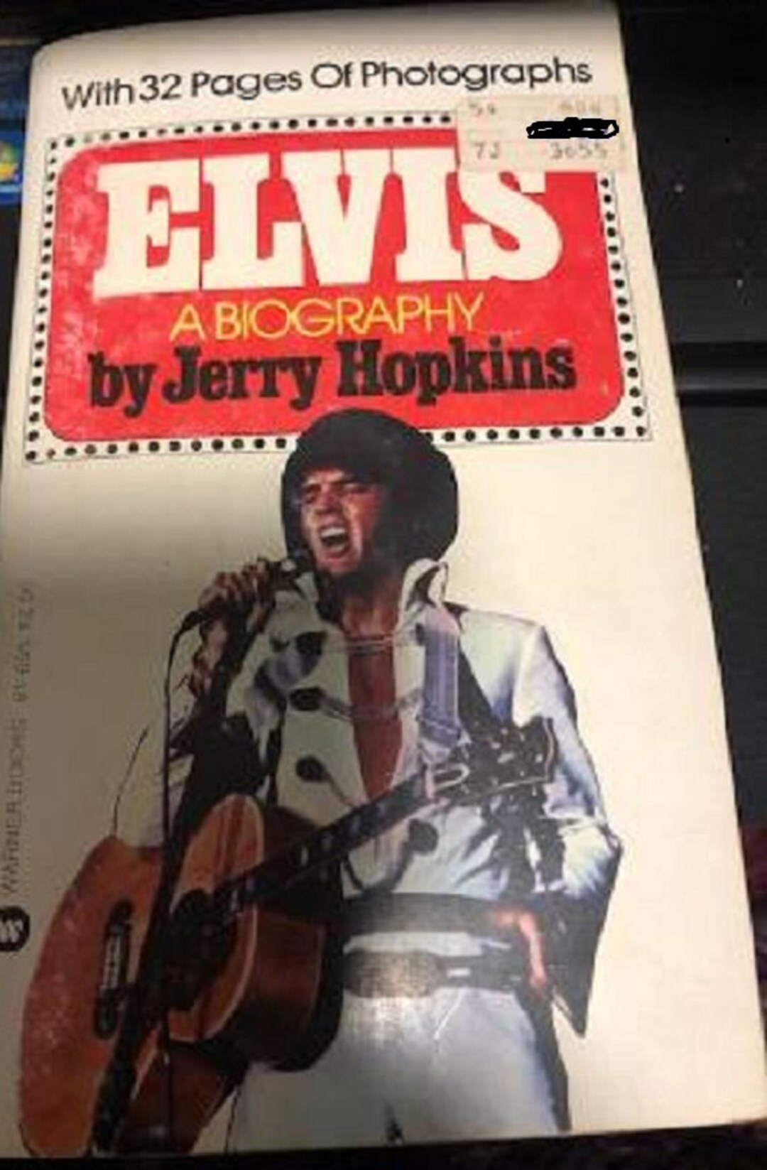 Elvis A Biography by Jerry Hopkins 1970's With 32 Pages of Photographs ...