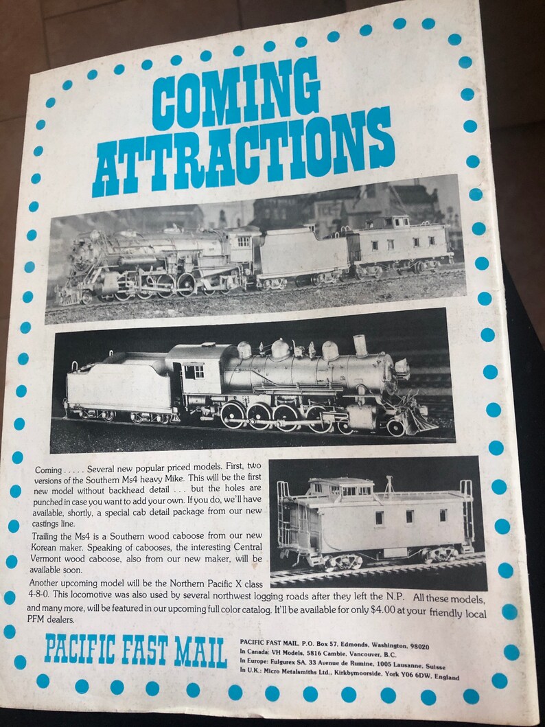 Railroad Model Craftsman September 1976 - Etsy