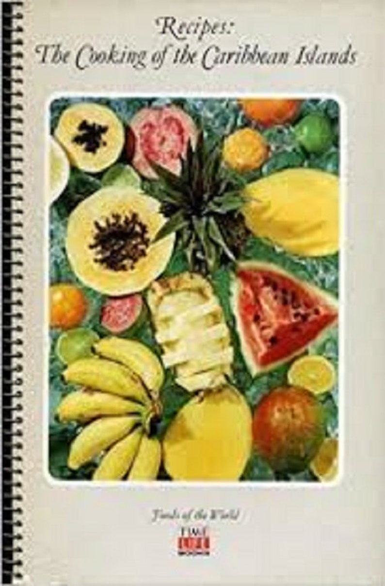 Time Life Recipes Cooking of the Caribbean Islands Spiral - Etsy