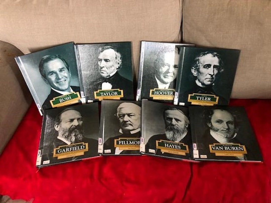 Presidents Encyclopedia of Presidents 8 President Books - Etsy