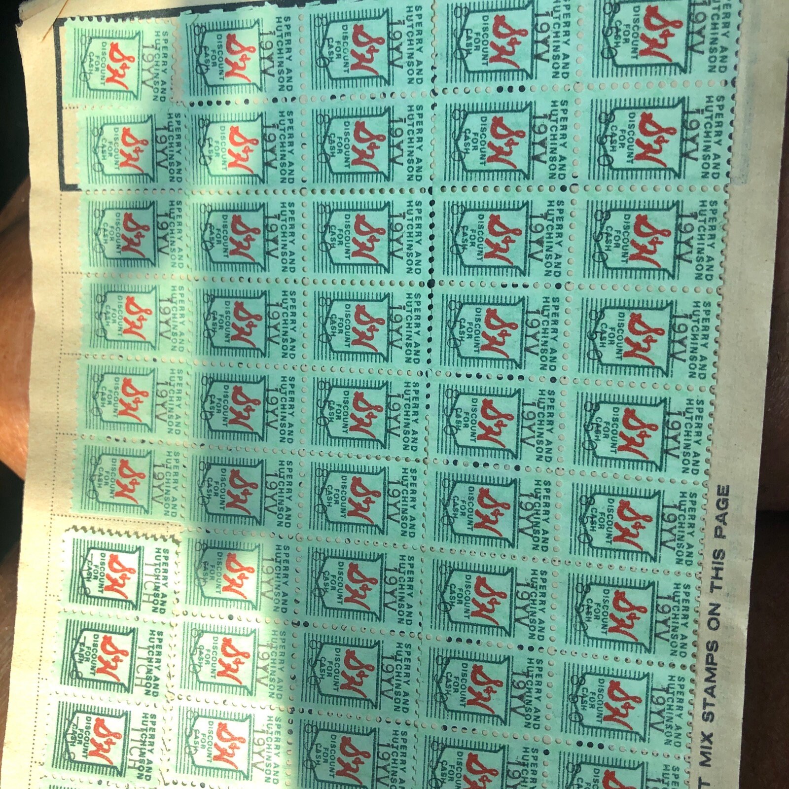 S & H Vintage Green Stamps Wuick Saver Book Filled With Green Stamps - Etsy