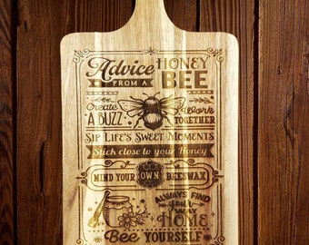 Bumble Bee Cutting Board - Etsy