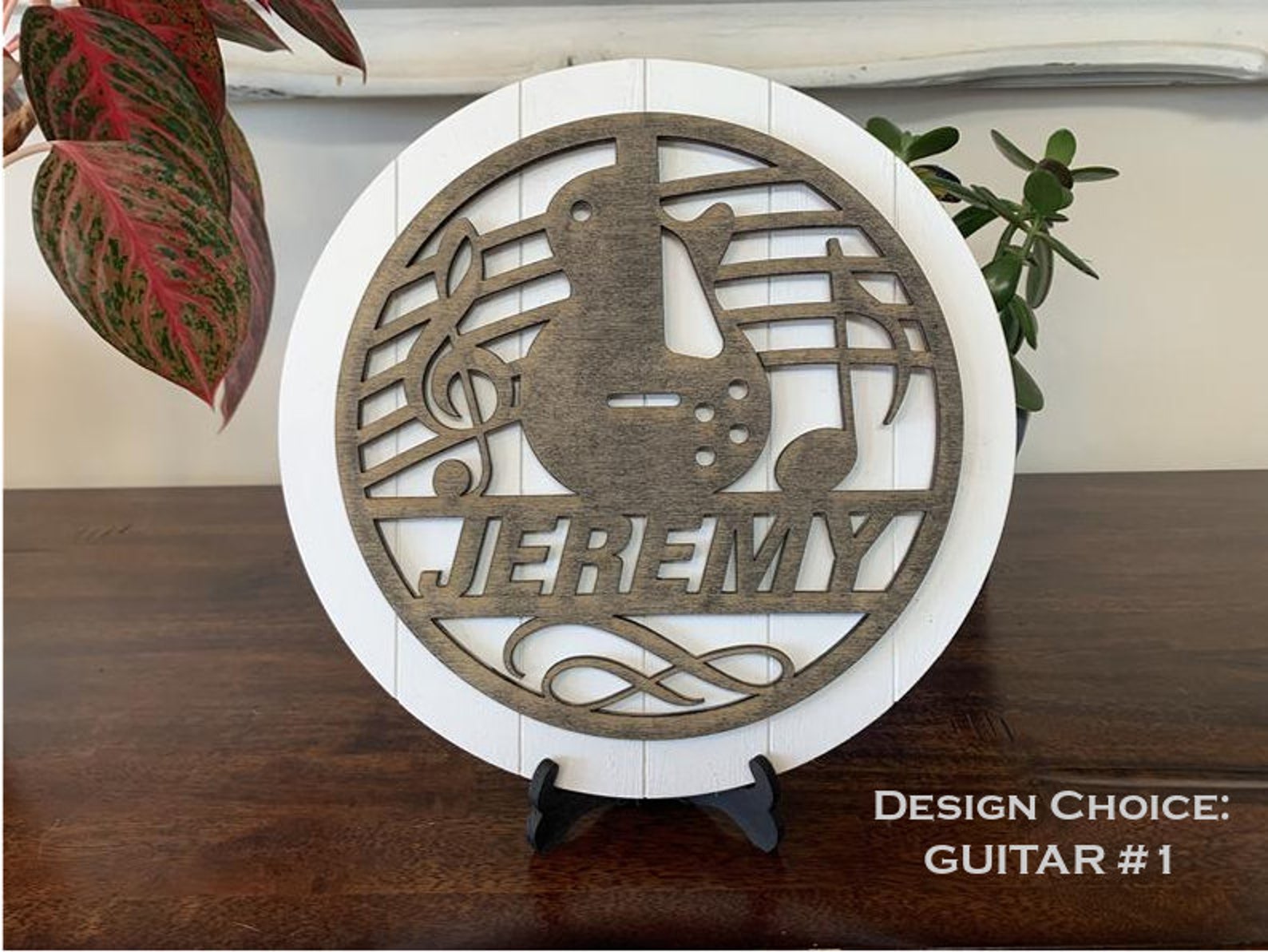 Personalized Laser Cut Layered Wood Round Signs, 10 Designs Available ...