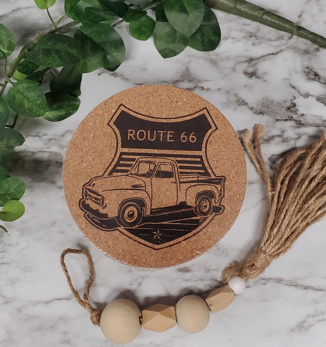 Route 66 Old Ford Truck Coasters, Set of 4 - Etsy