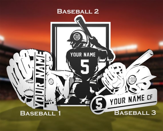 Personalized Sports Signs Baseball Basketball Football | Etsy