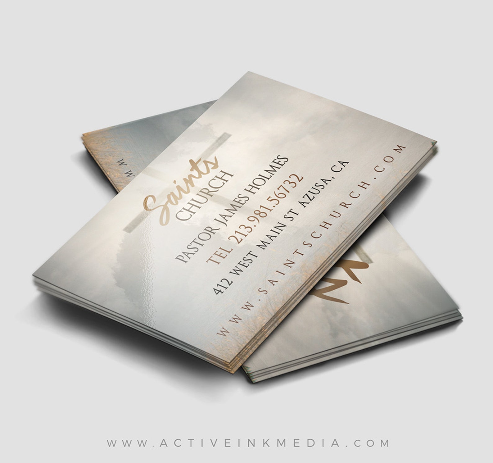 Church Business Cards - Paster - Minister - Pastoral - Worship - Etsy