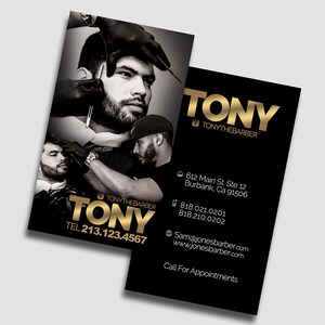 Business Card Design - Personal Barber - Stylist - Barber Business Card ...