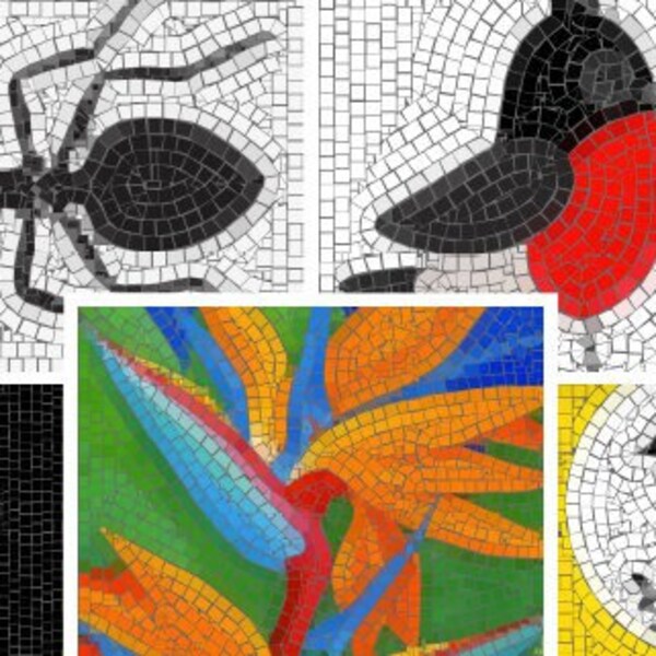 Mosaic Pattern - Etsy