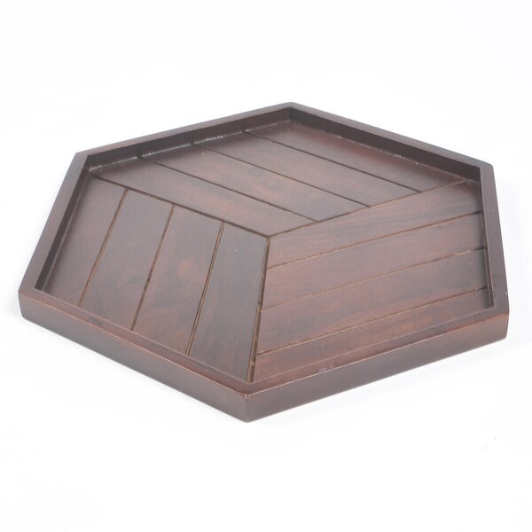 Wooden Hexagon Tray - Etsy
