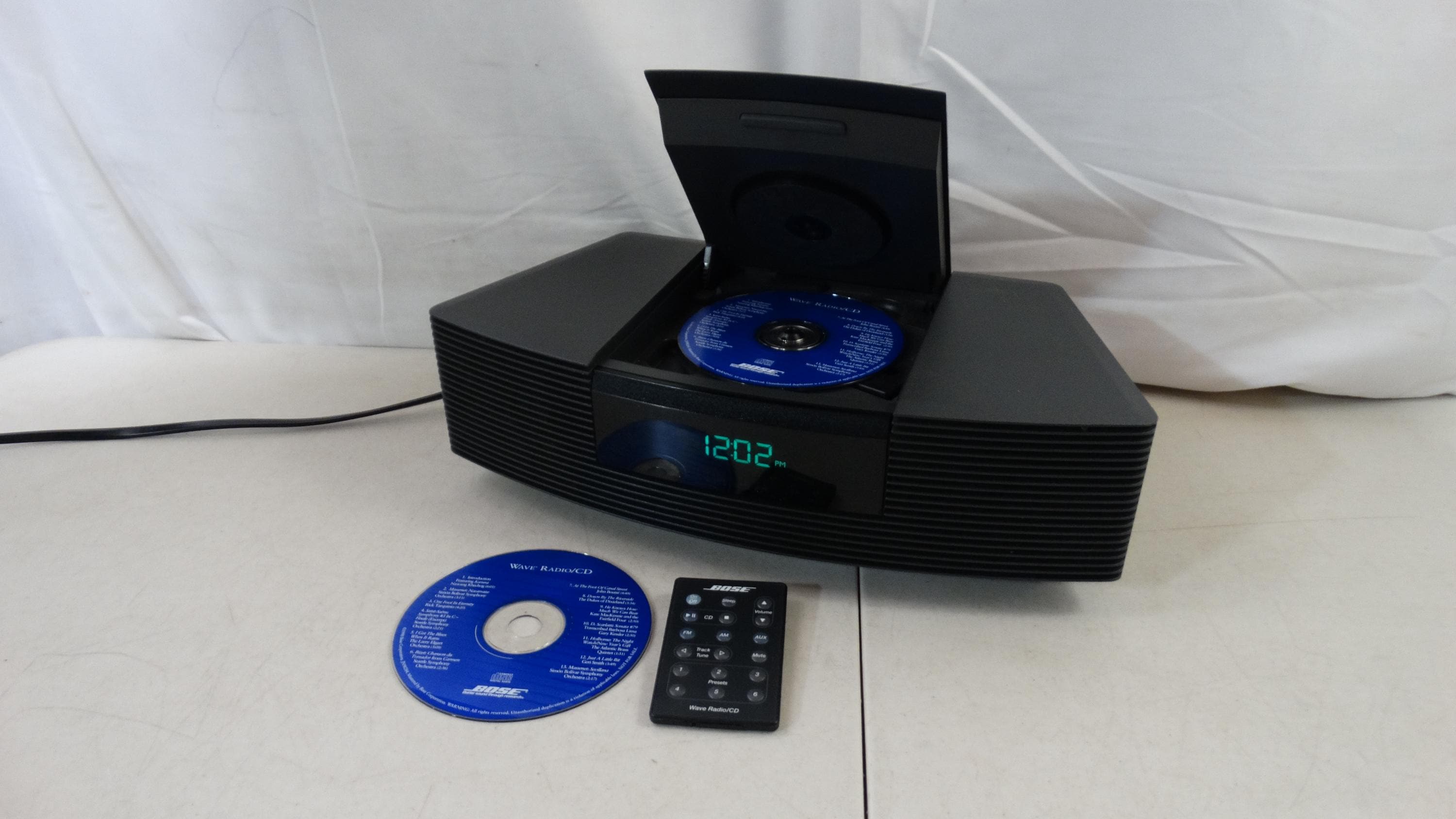 Bose Wave CD Am/fm Radio & Cd Player Alarm Clock Graphite Gray - Etsy
