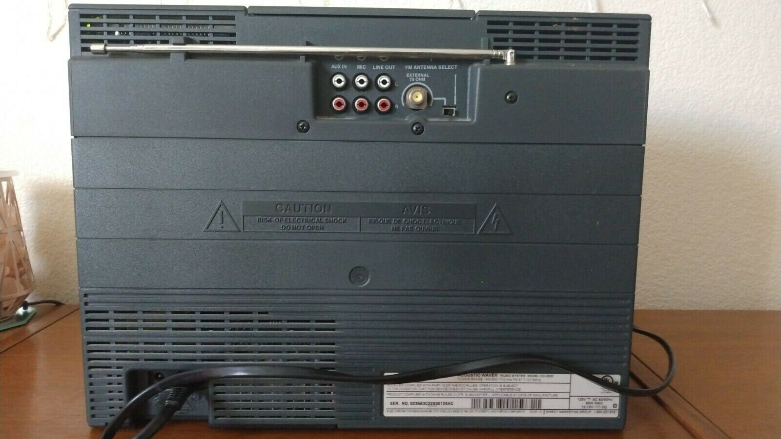 CD-3000 Bose Wave Acoustic Wave Music System Graphite Grey - Etsy