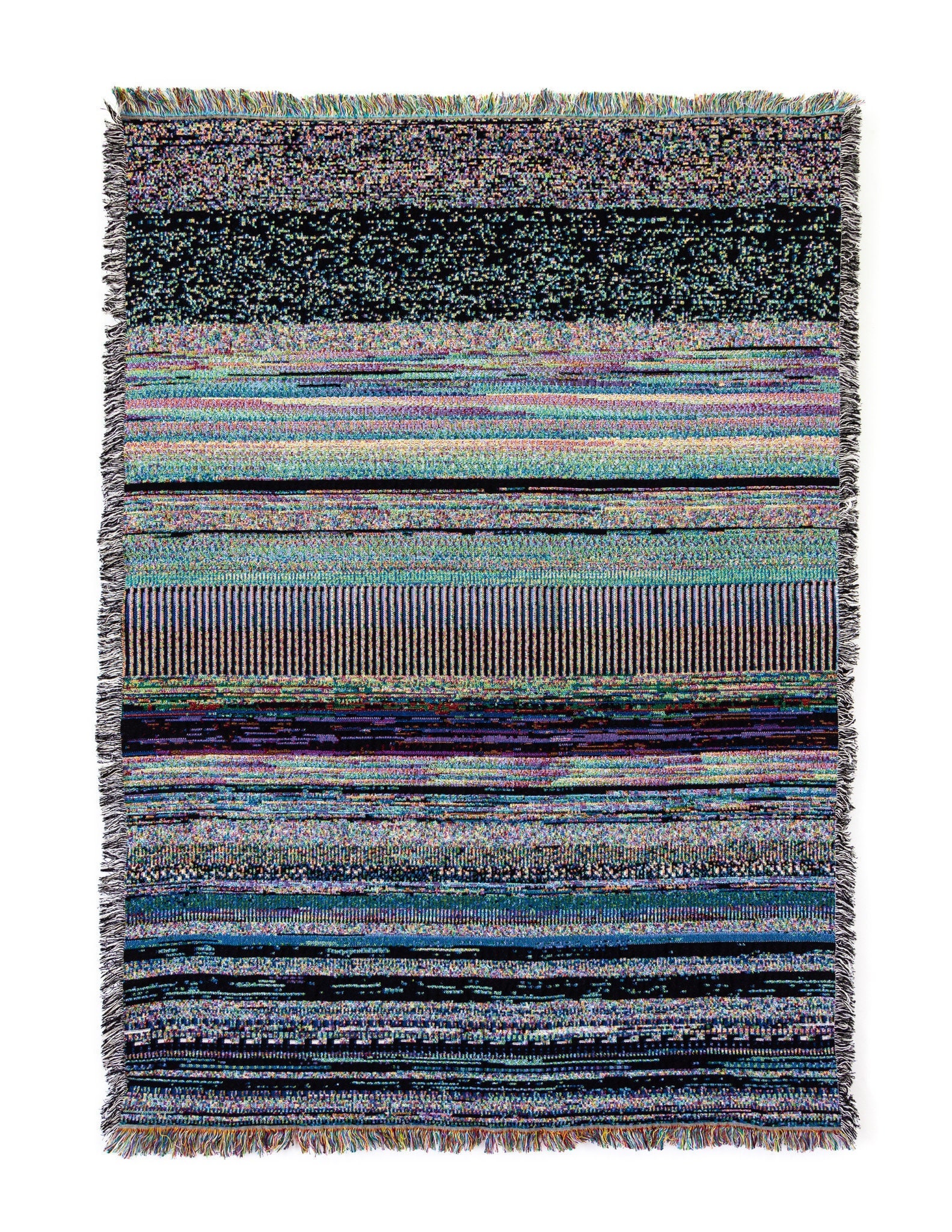 Ethereum Core Woven Cotton Throw Blanket Designed by Phillip - Etsy