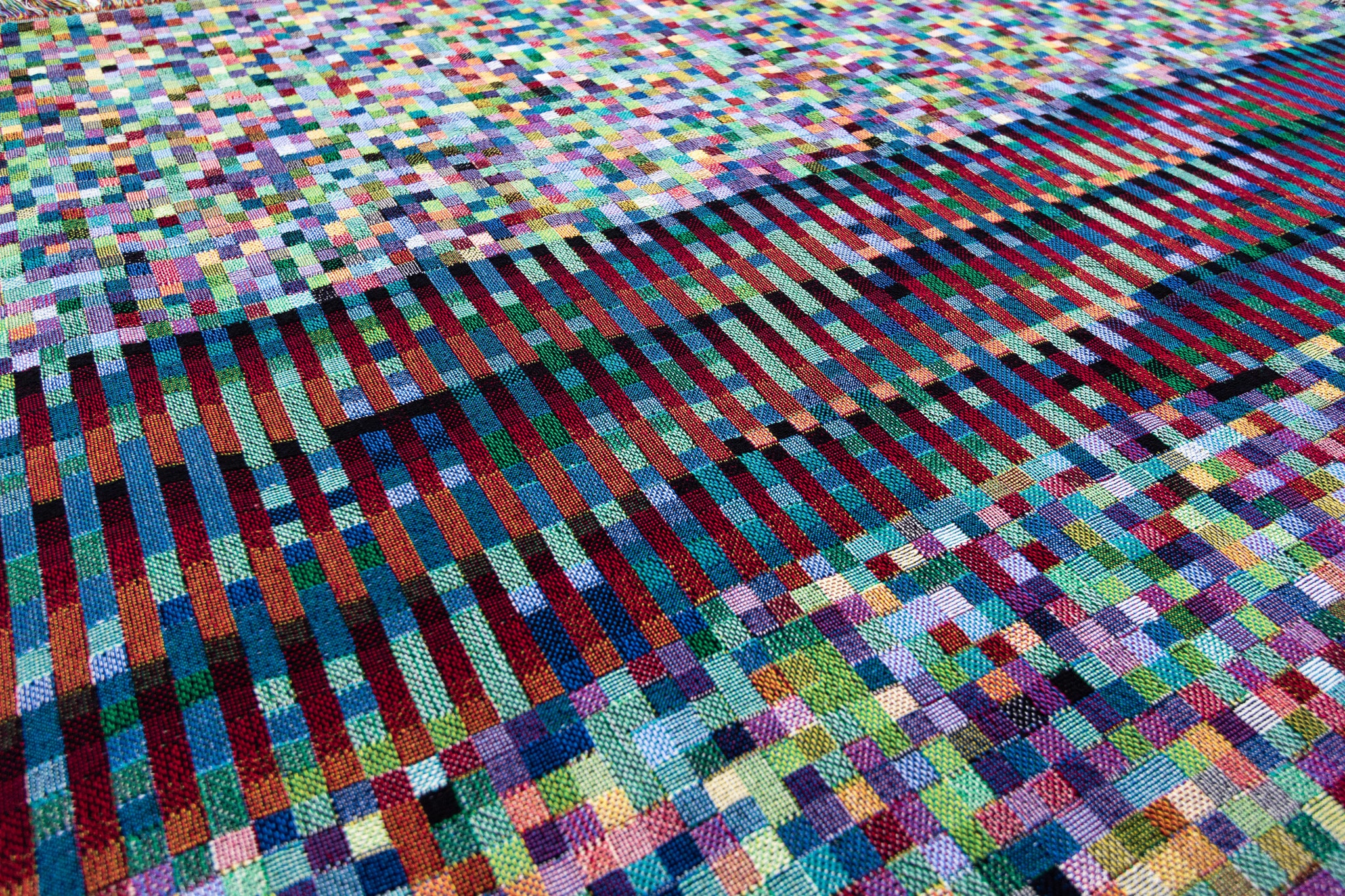 Ethereum Blockchain Woven Cotton Throw Blanket Designed by Phillip ...