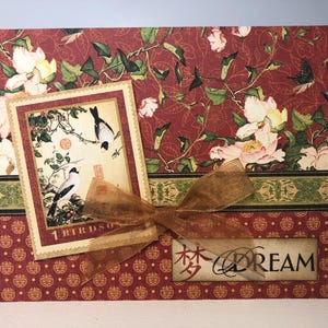 Pretty Asian Inspired Greeting Cards. Handmade, Beautiful Details ...