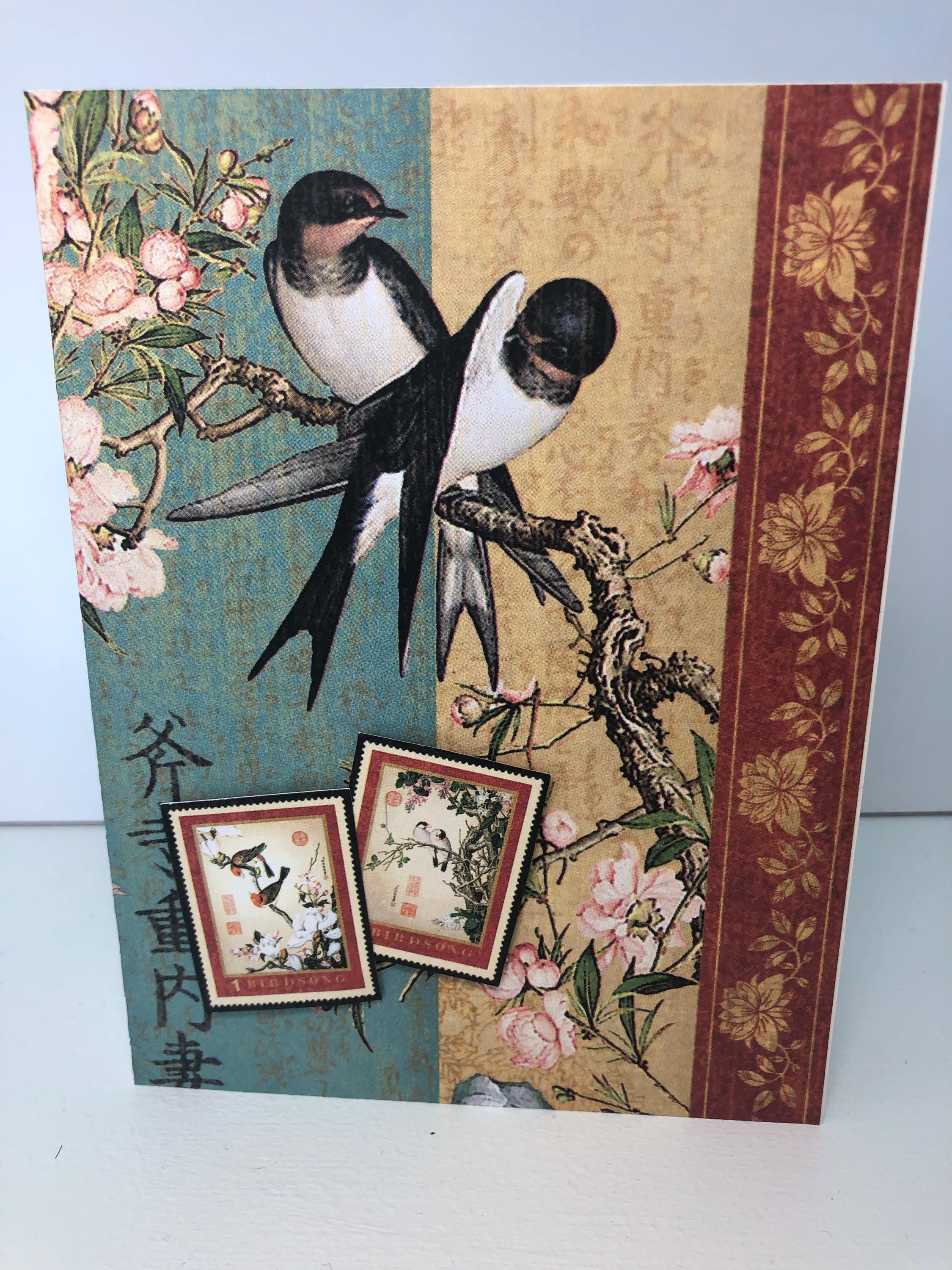 Lovely Asian Inspired Greeting Cards. Handmade, Beautiful Details ...