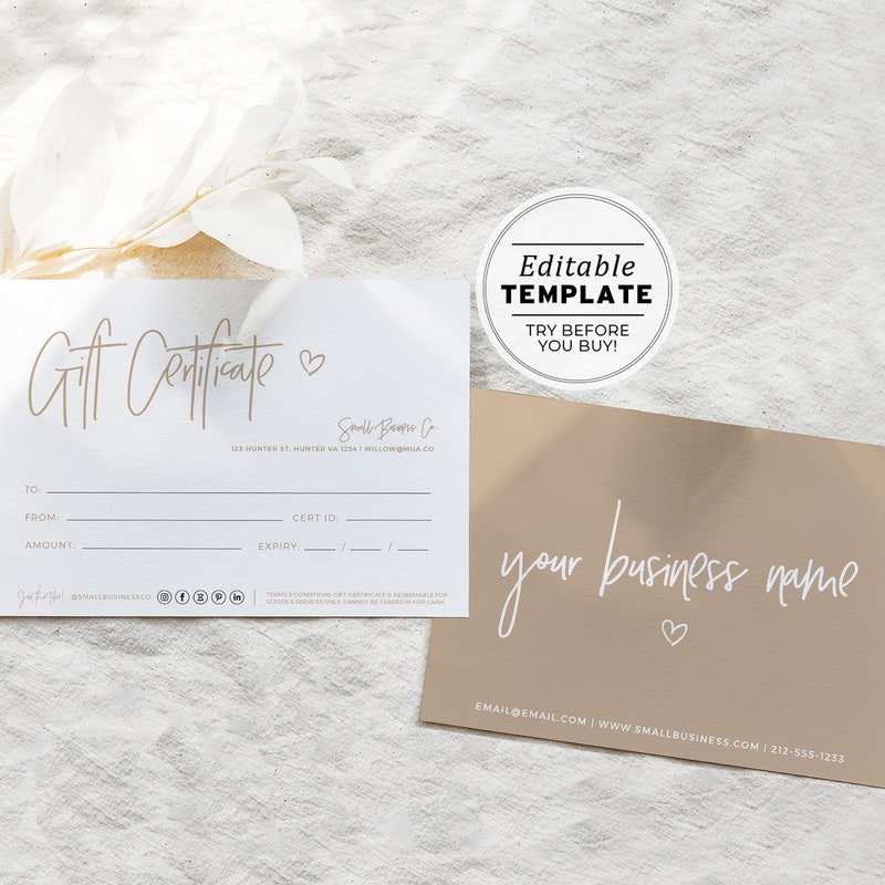 Digital Gift Certificate - 60+ Gift Ideas for 2025