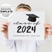 Class of 2024 Sign, Graduation Party Decorations, Graduation Sign, Grad ...