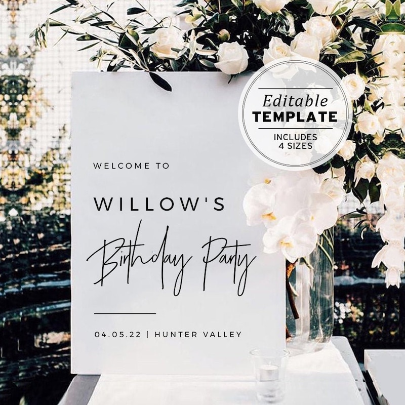 Birthday Signs - Etsy