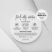 Minimalist Reed Diffuser Warning Label Template, Reed Diffuser Safety ...
