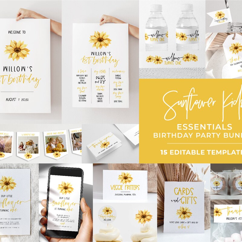 Sunflower Decoration - Etsy