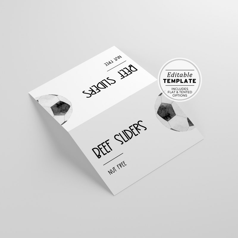 Buffet Menu Tags - Etsy