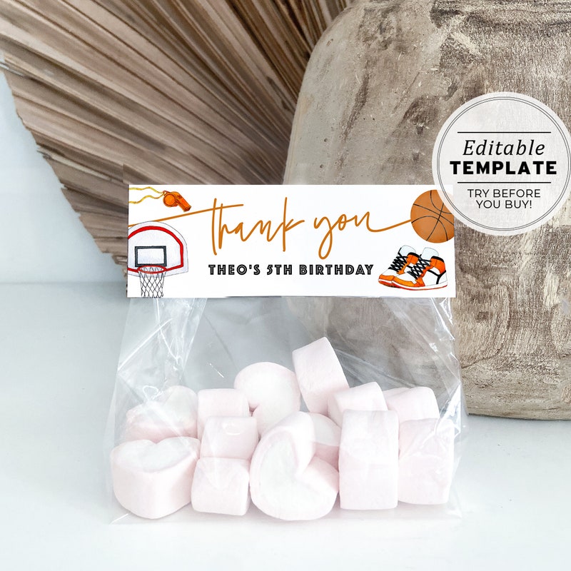 Party Bag Toppers - Etsy