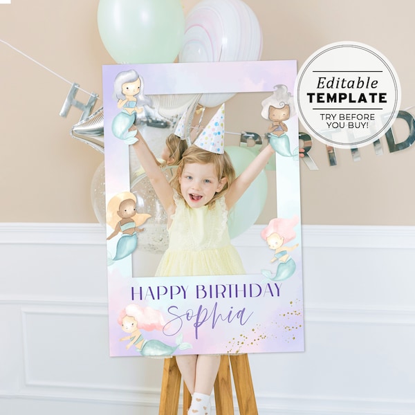 Mermaid Photo Booth - Etsy