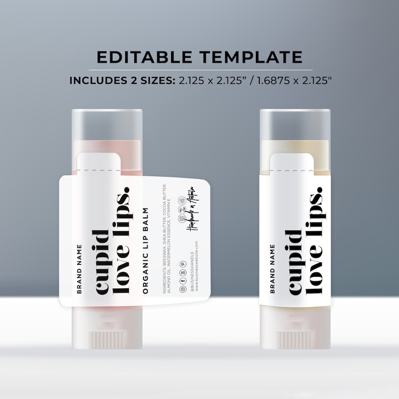 Lip Balm With Logo - Etsy