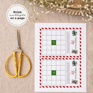Christmas Christmas Bingo Game, Holidays Bingo Game, Christmas Party ...
