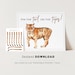 Pin the Tail on the Tiger Kids Party Game Printable Poster, Birthday ...