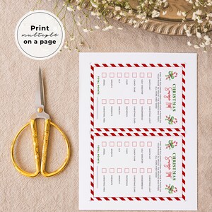 Christmas Scavenger Hunt Game, Holidays Treasure Hunt, Christmas Party ...