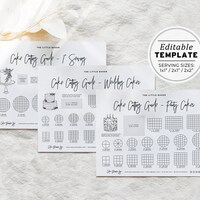 Editable Cake Care Card Template | Customizable Instructions for Cake ...
