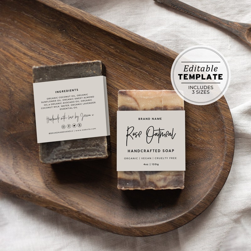 Handmade Soap Label - Etsy