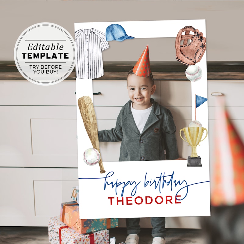 Baseball Frame - Etsy