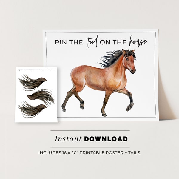 Pin the Tail On - Etsy