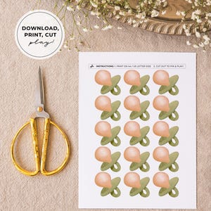 Baby Shower Games, Pin the Pacifier on the Baby, Printable Poster Party ...