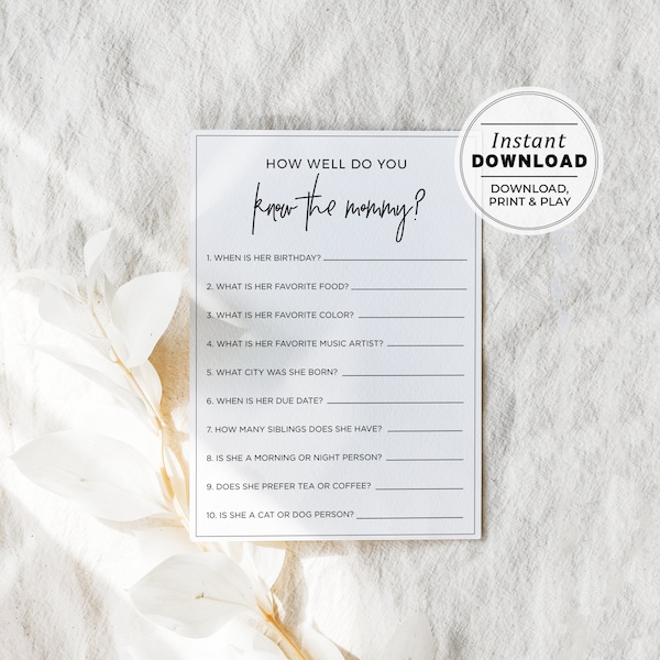 Who Knows Mommy Best - Etsy