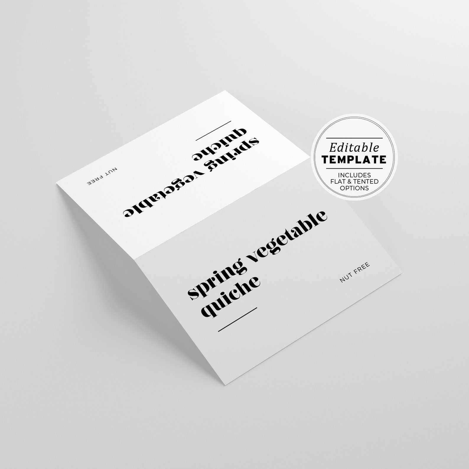 Buffet Food Name Card Sign Grazing Table Food Sign | Etsy