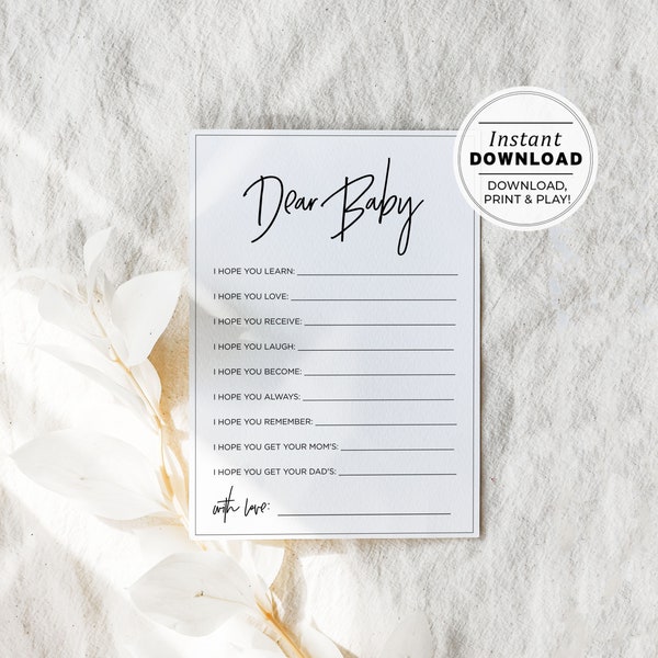 Baby Dear - Etsy