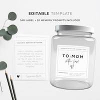 Memory Jar - Etsy