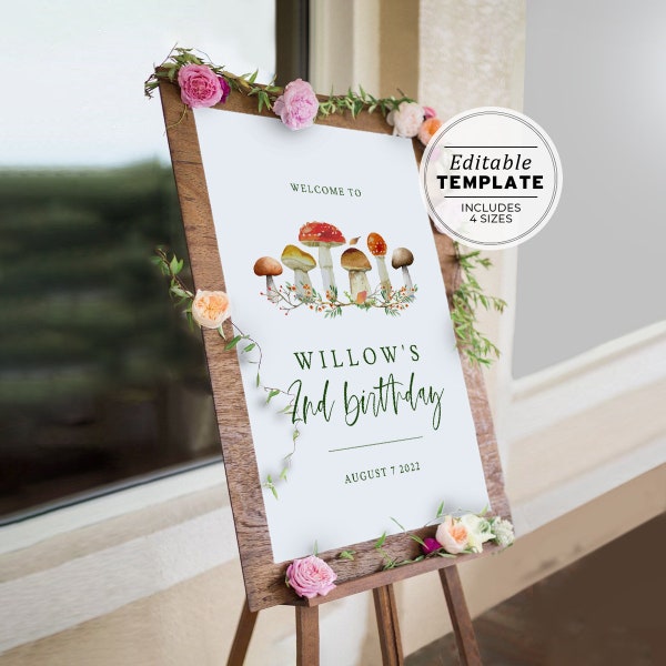 Mushroom Party Decor - Etsy