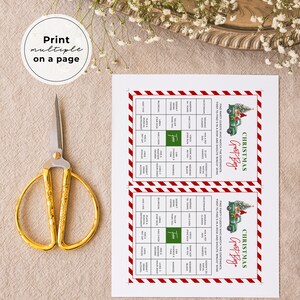 Christmas Christmas Bingo Game, Holidays Bingo Game, Christmas Party ...