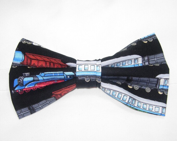 Train Bow Ties, Railroad Trains, Pre-tied Bow Tie, Train Collectors ...