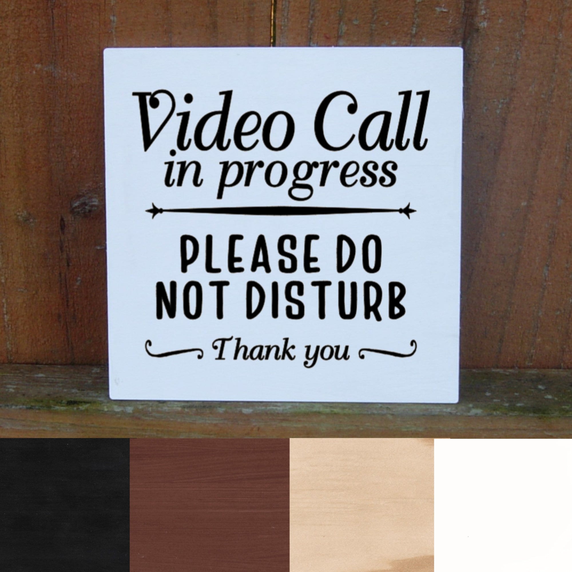 Working Please Do Not Disturb Sign