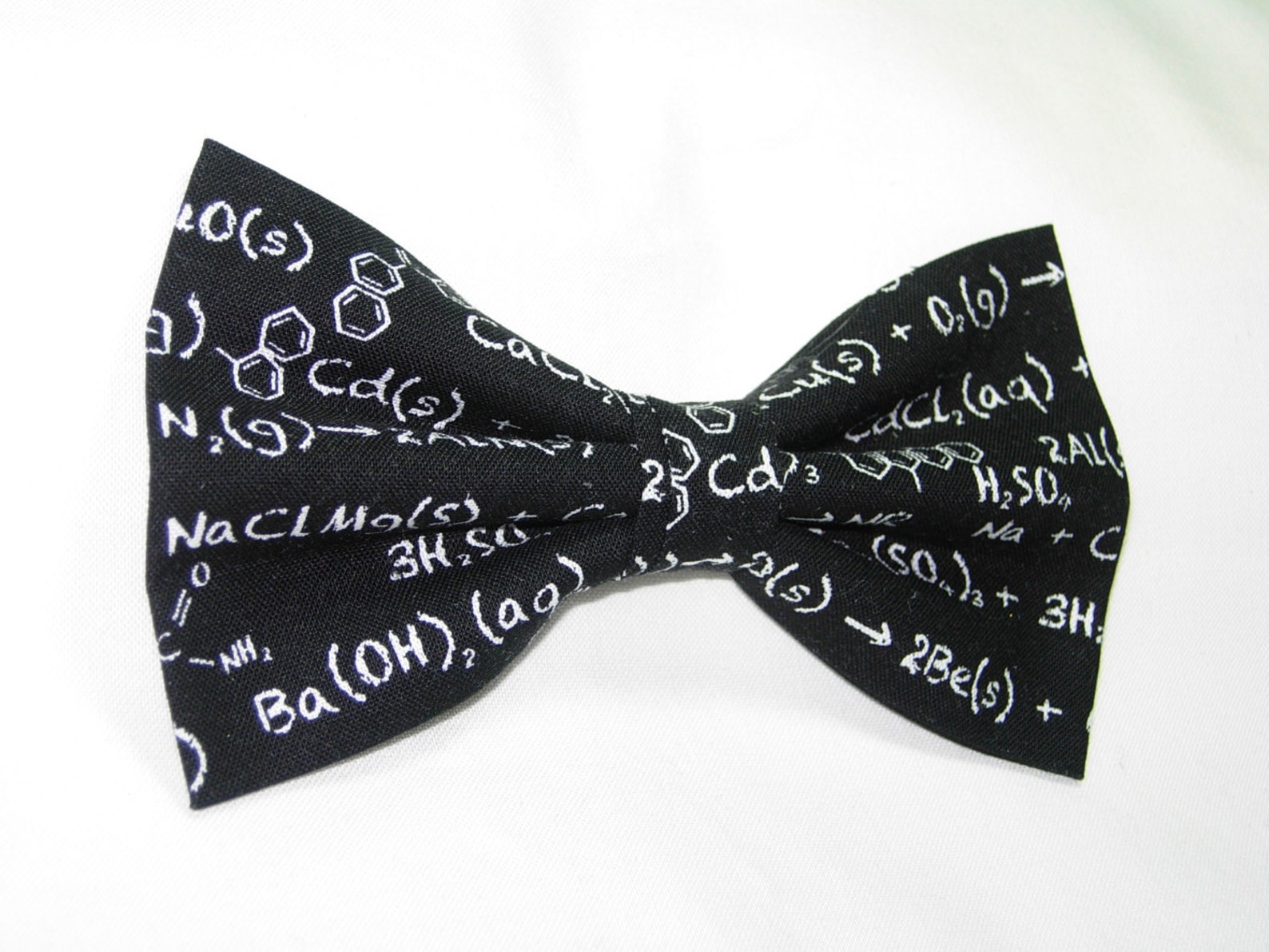 Chemistry Bow Tie, Science Bow, Chemical Formulas, School, Pre-tied Bow ...