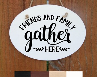 Small Gather Sign - Etsy